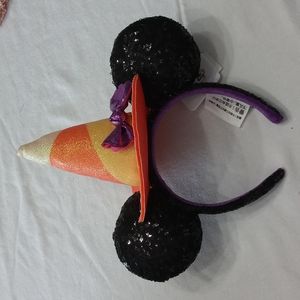 Disney | Accessories | Disney 220 Halloween Minnie Witch Hat Ears | Poshmark